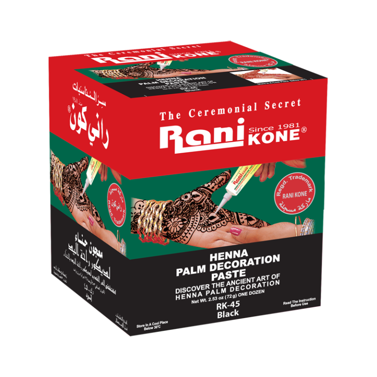 RANI KONE HENNA PALM DECORATION PASTE – BLACK | – Rani Kone – The ...